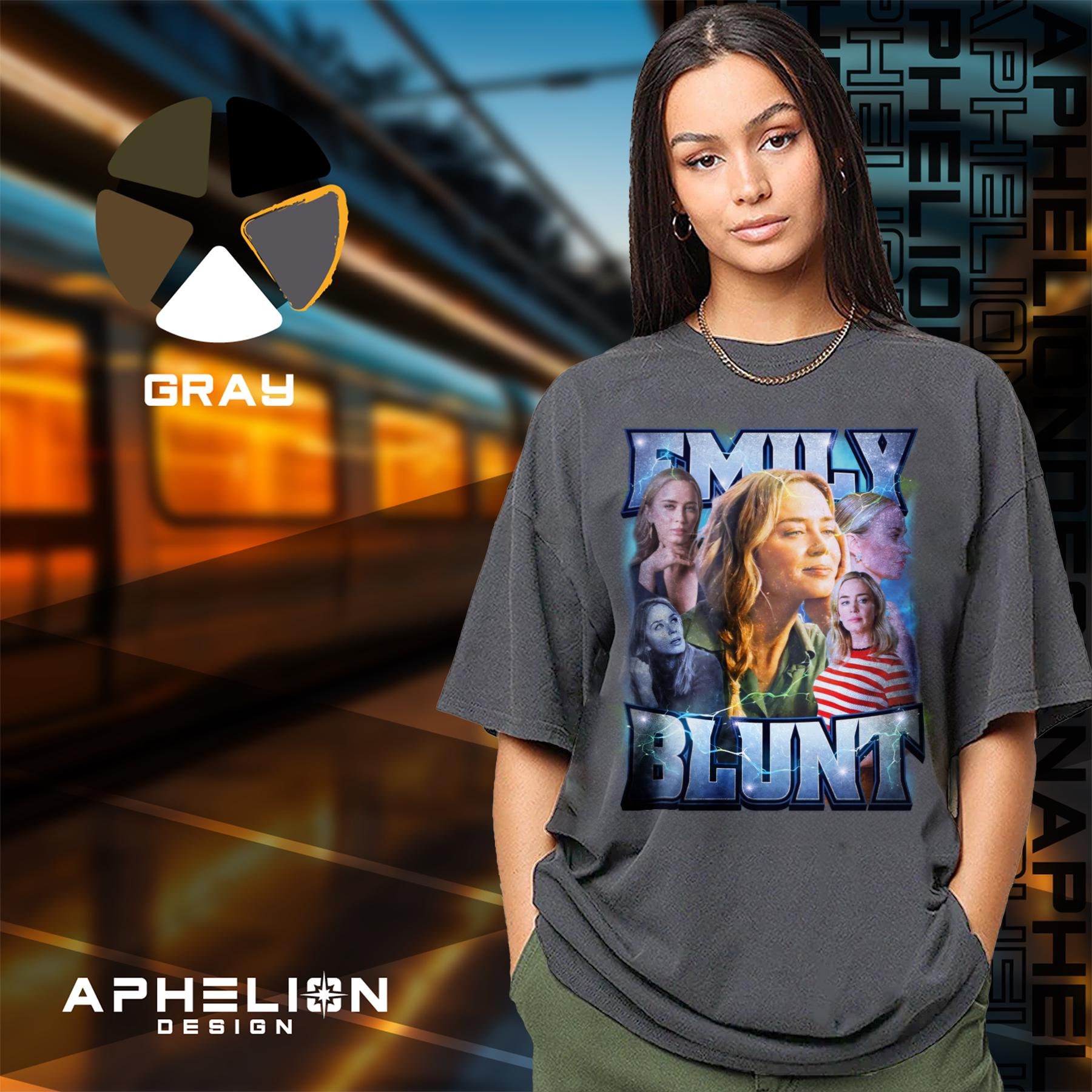 Limited Edition Emily Blunt T-shirt, Exclusive Fan Merch for Women and ...