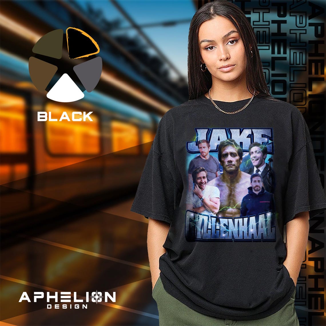 Limited Edition Jake Gyllenhaal T-shirt, Exclusive Fan Merch for Women ...