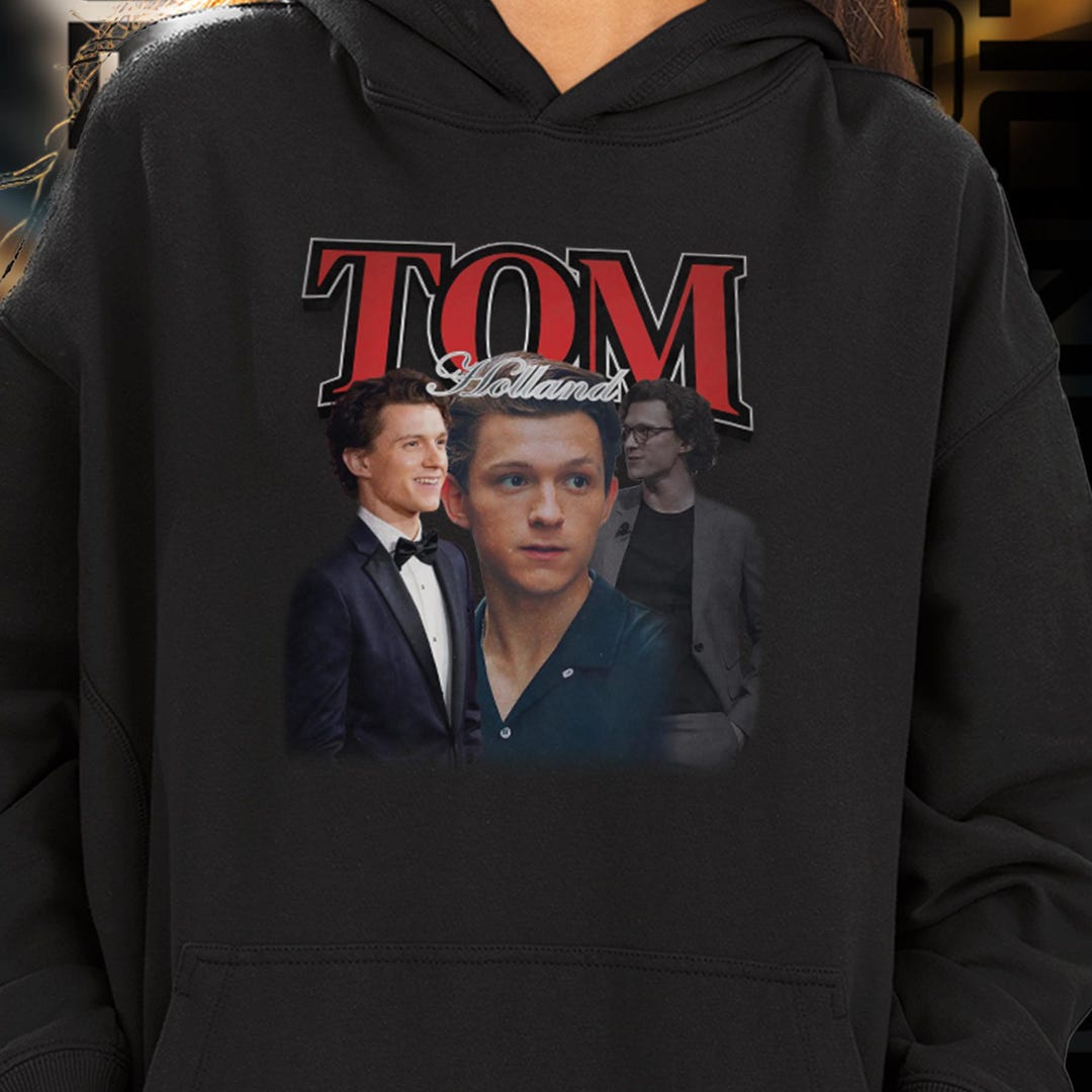 Limited Edition Tom Holland Hoodie, Exclusive Fan Merch for Women and ...