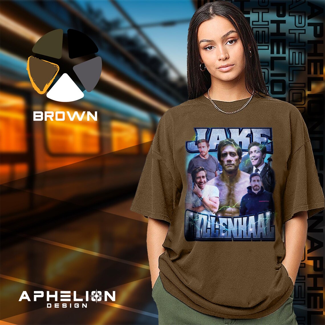 Limited Edition Jake Gyllenhaal T-shirt, Exclusive Fan Merch for Women ...