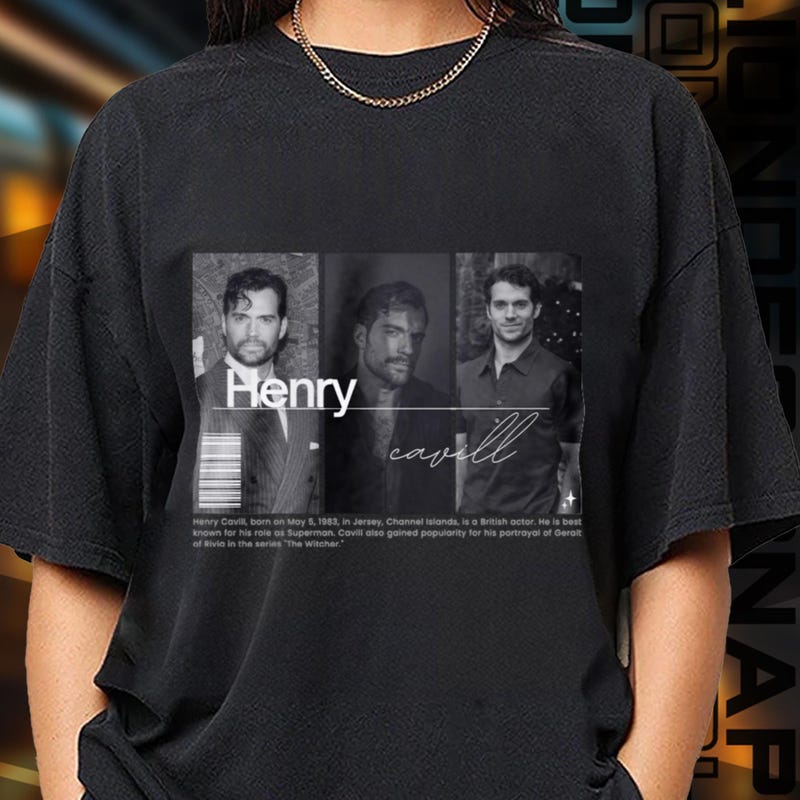 Henry Cavill T Shirts - Etsy