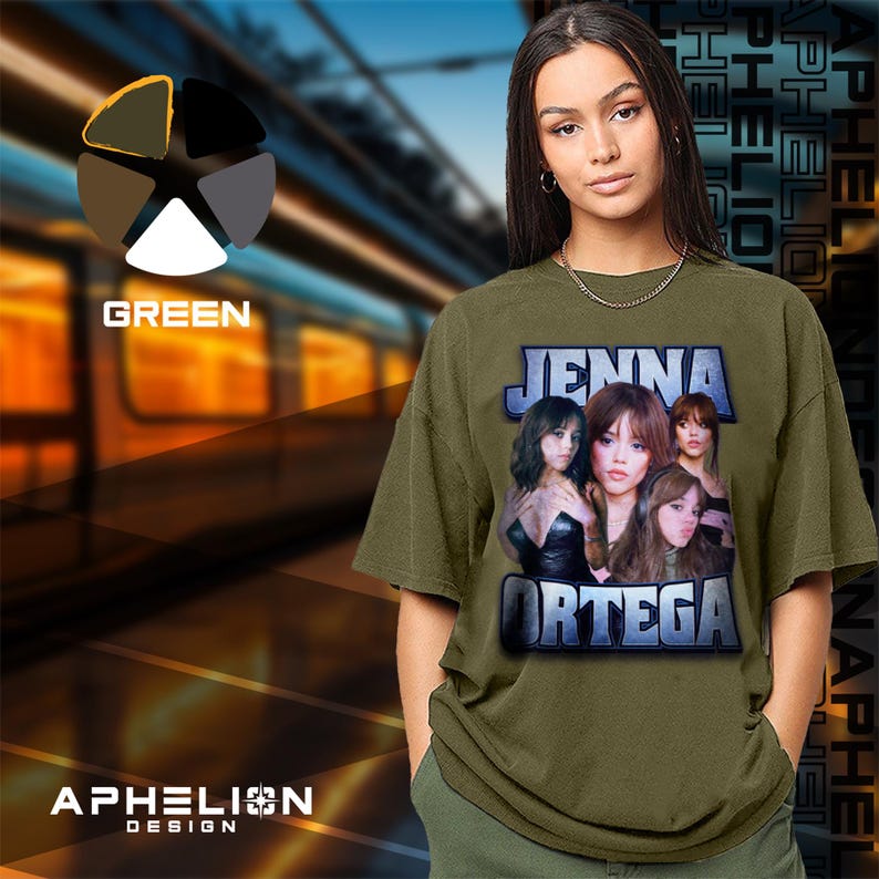 Limited Edition Jenna Ortega T-shirt, Exclusive Fan Merch for Women and ...