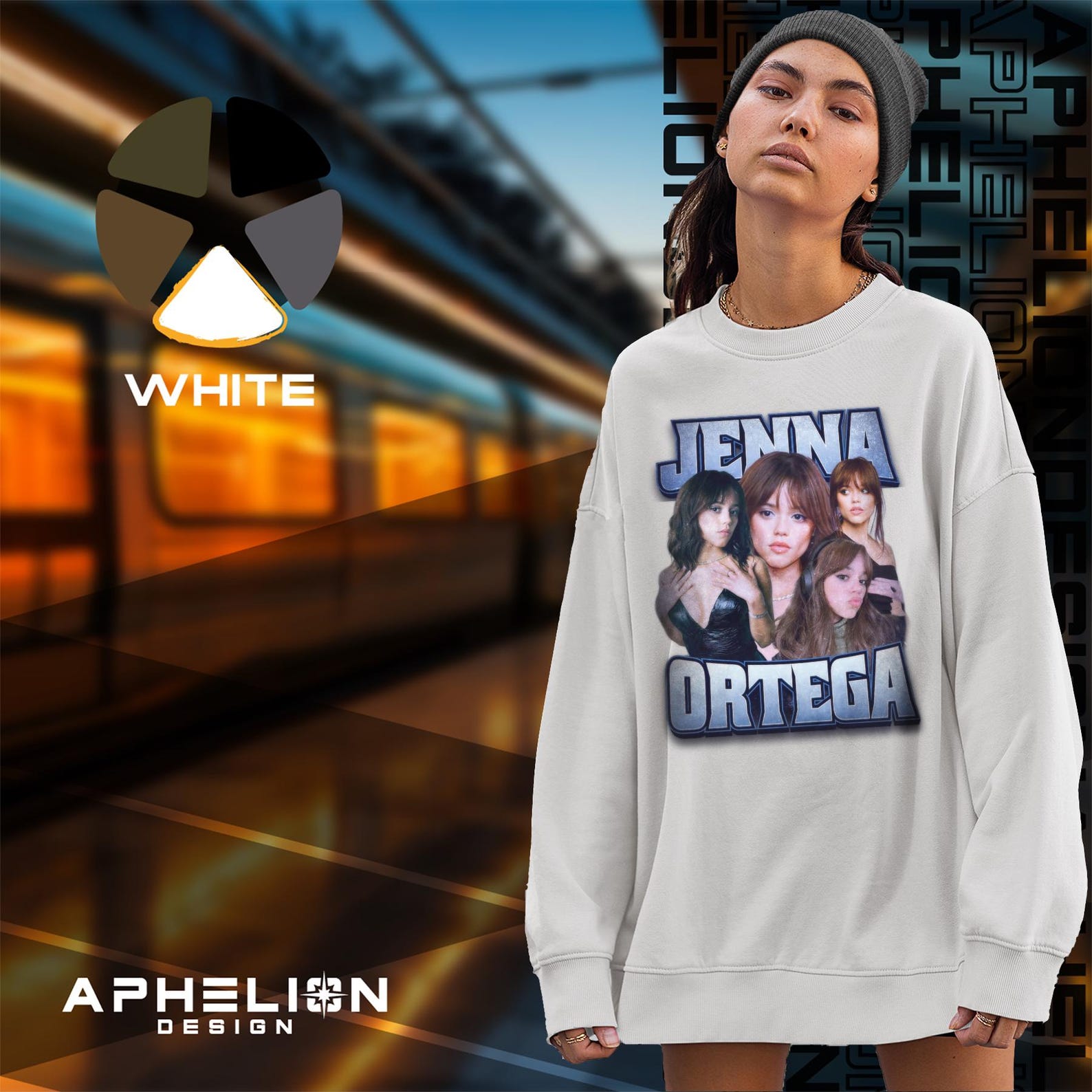 Limited Edition Jenna Ortega Sweatshirt, Exclusive Fan Merch for Women ...