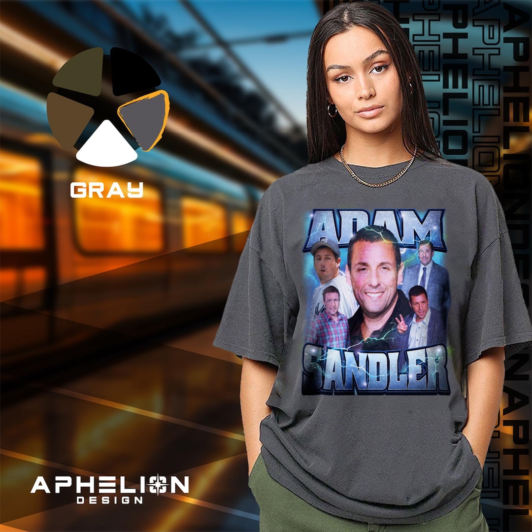 Limited Edition Adam Sandler T-shirt, Exclusive Fan Merch for Women and ...