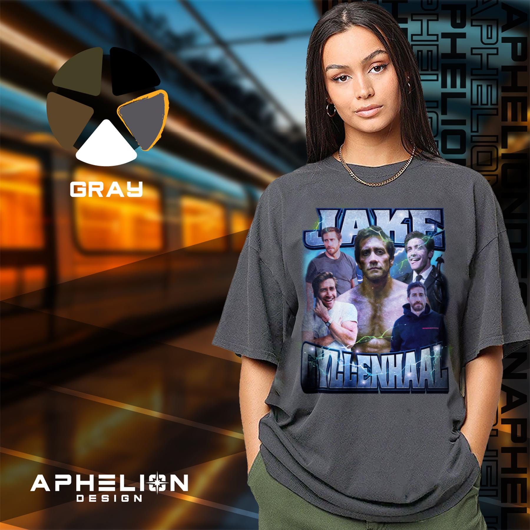 Limited Edition Jake Gyllenhaal T-shirt, Exclusive Fan Merch for Women ...