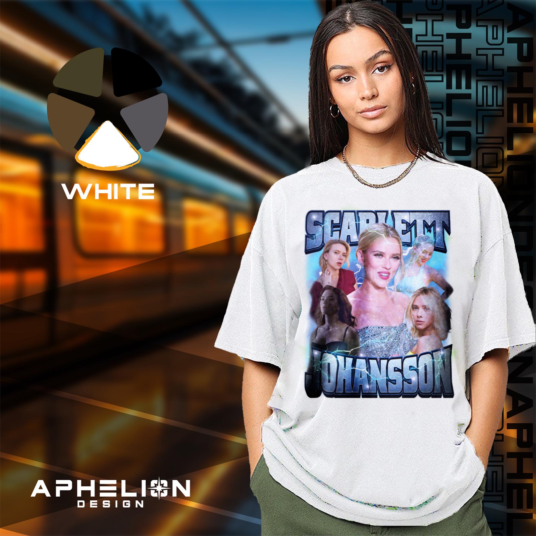 Limited Edition Scarlett Johansson T-shirt, Exclusive Fan Merch for ...