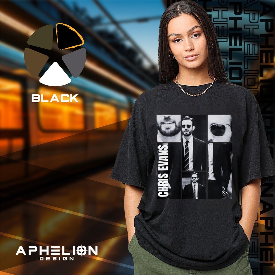 Limited Edition Chris Evans T-shirt, Sweatshirt and Hoodie, Exclusive ...
