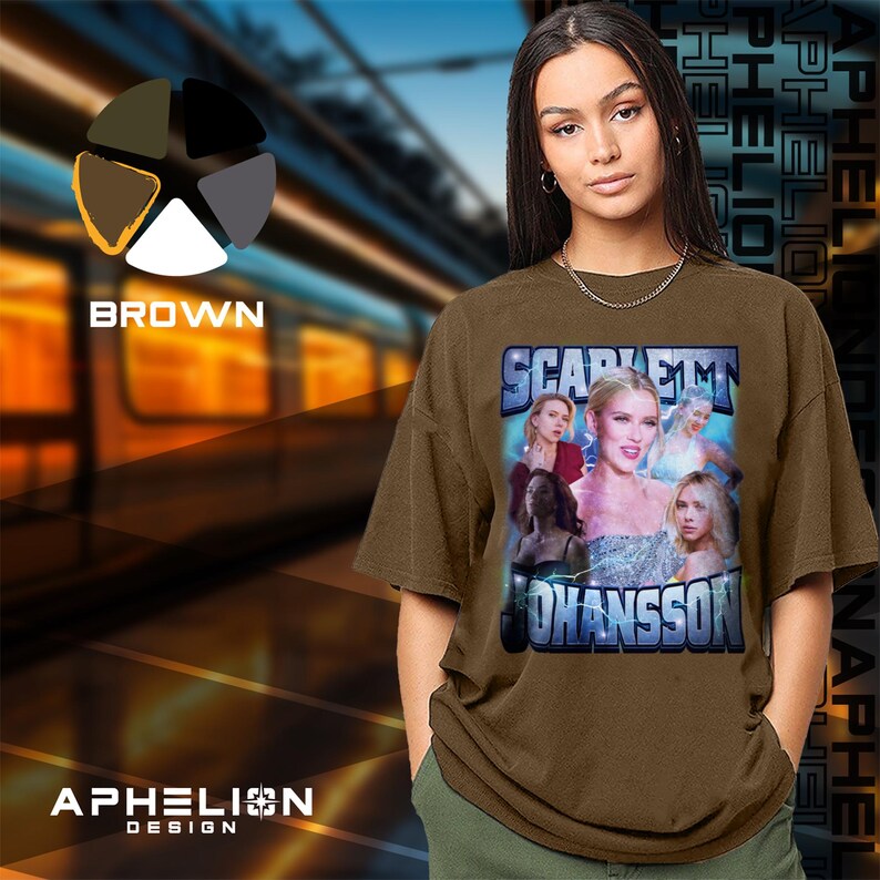 Limited Edition Scarlett Johansson T-shirt, Exclusive Fan Merch for ...