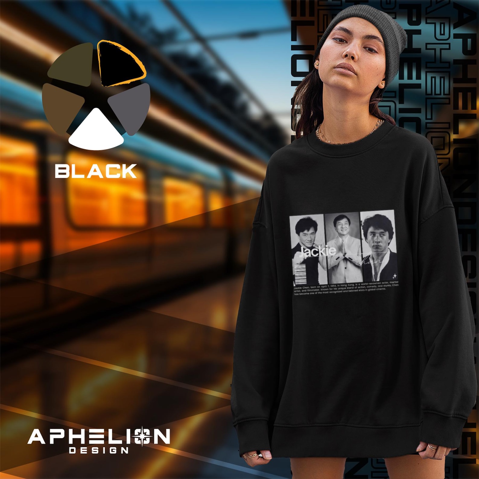 Limited Edition Jackie Chan T-shirt, Sweatshirt and Hoodie, Exclusive ...
