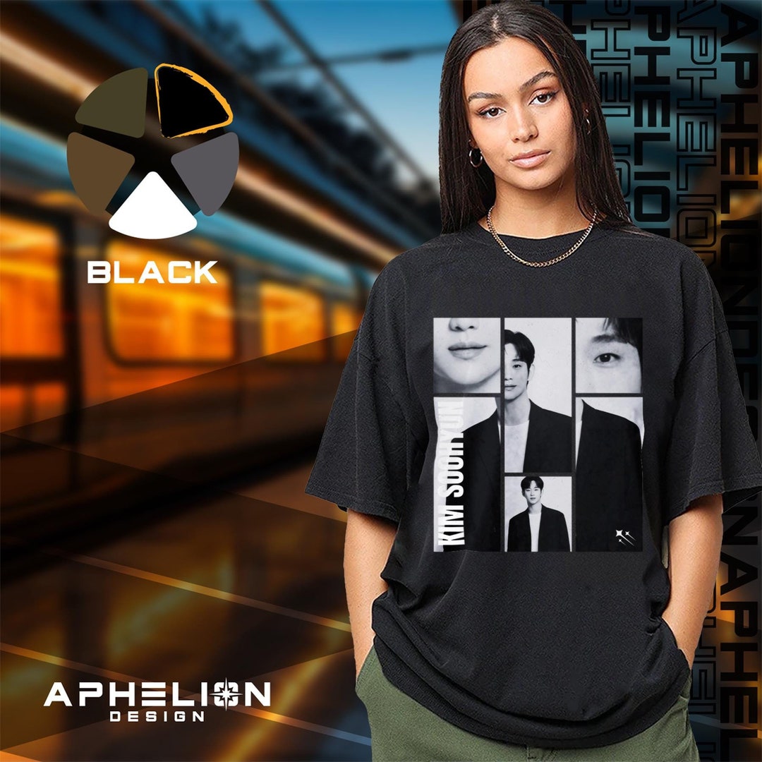 Limited Edition Kim Soo-hyun T-shirt, Sweatshirt and Hoodie, Exclusive Fan Merch for Women and ...