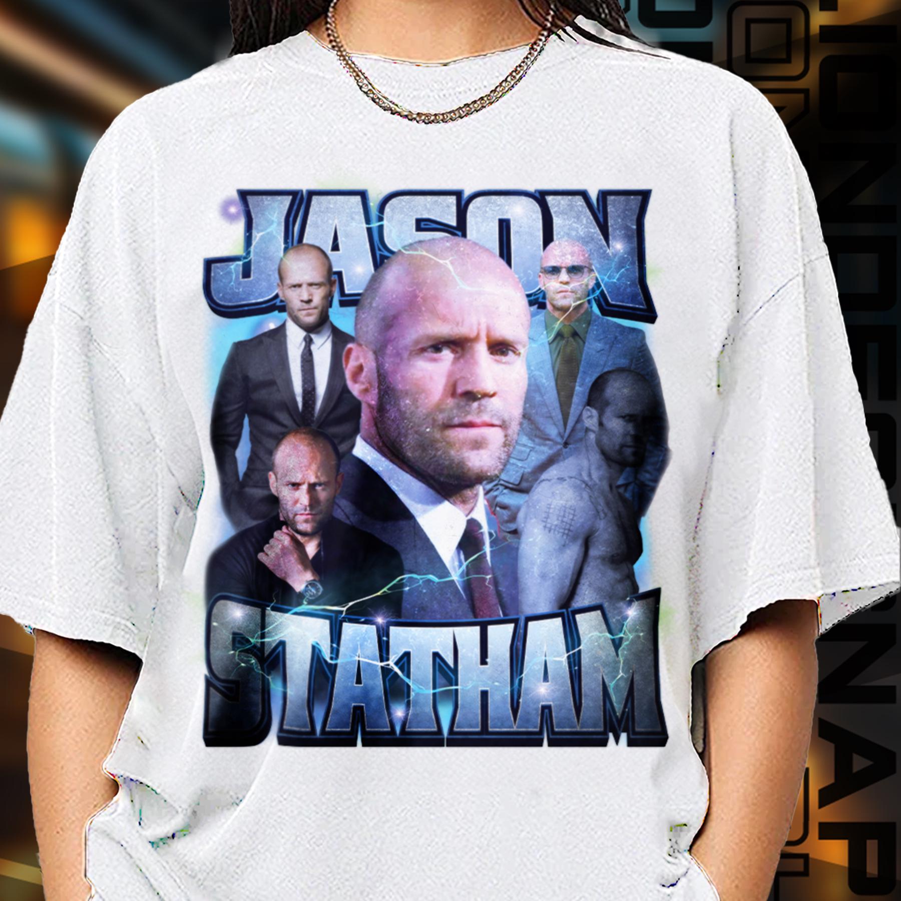 Limited Edition Jason Statham T-shirt, Exclusive Fan Merch for Women ...