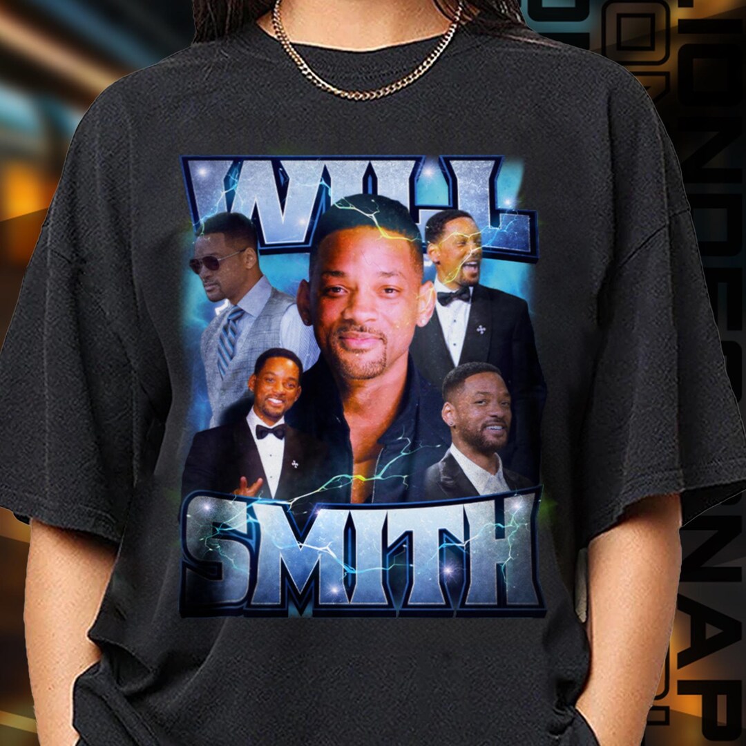 Limited Edition Will Smith T-shirt, Exclusive Fan Merch for Women and ...