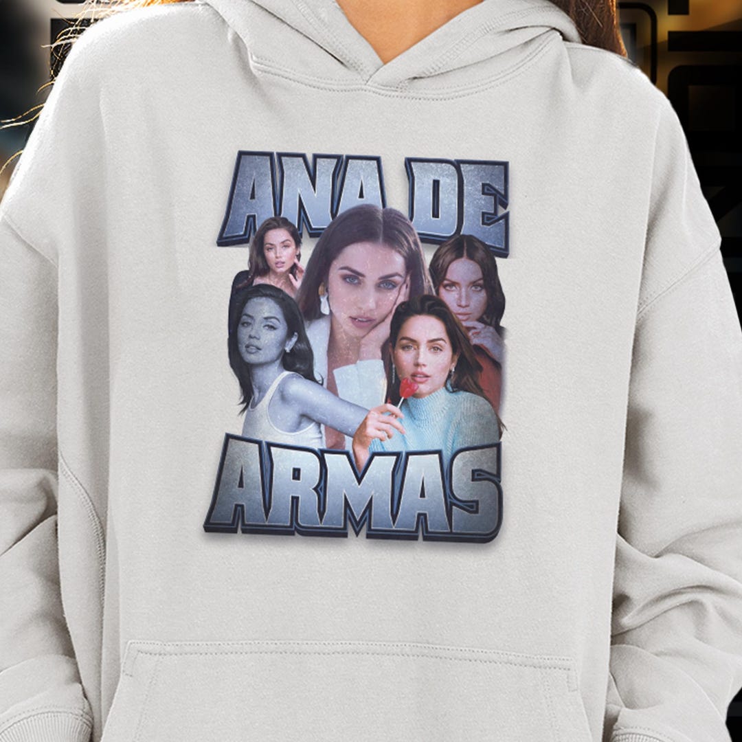 Limited Edition Ana De Armas Hoodie, Exclusive Fan Merch for Women and ...