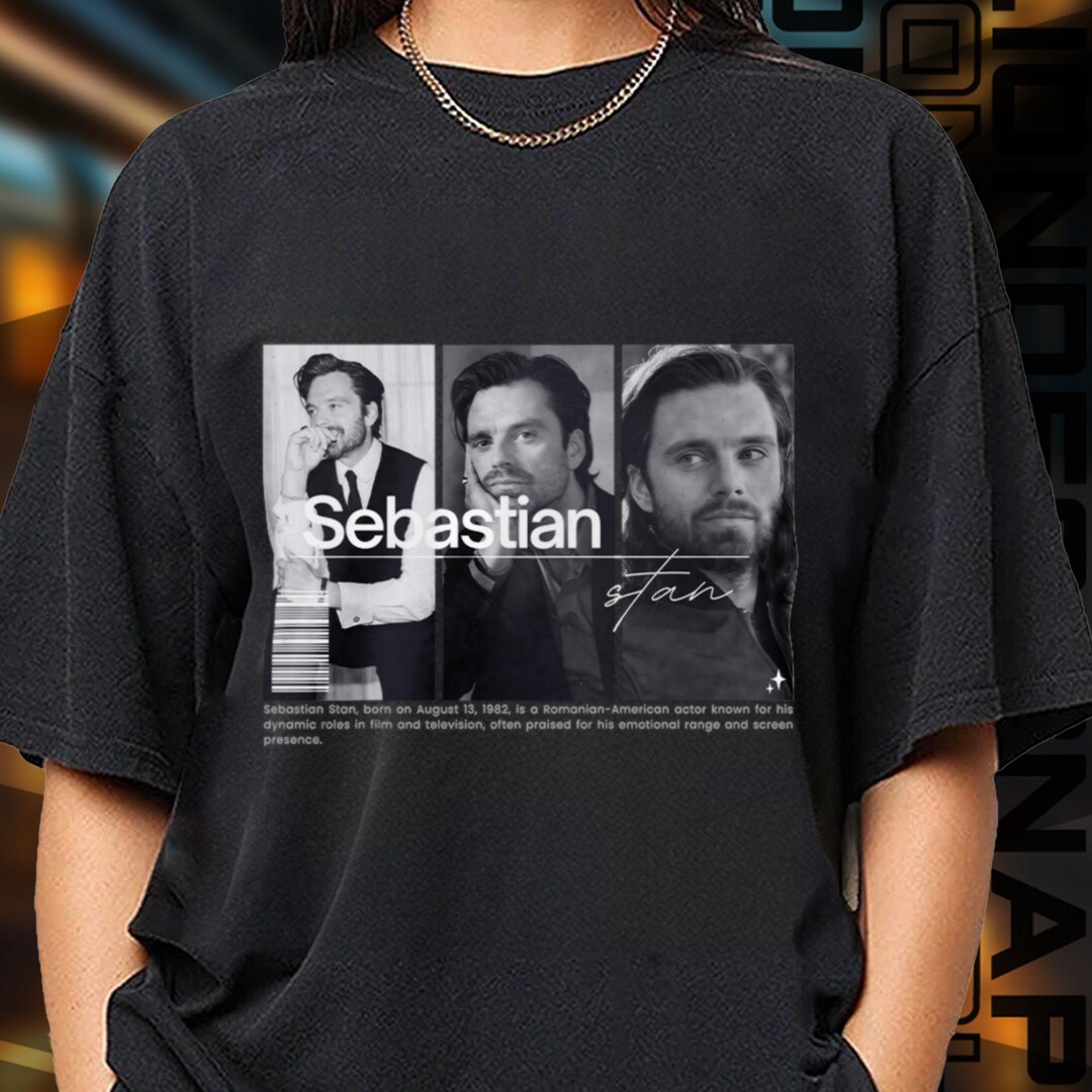 Limited Edition Sebastian Stan T-shirt, Sweatshirt and Hoodie ...