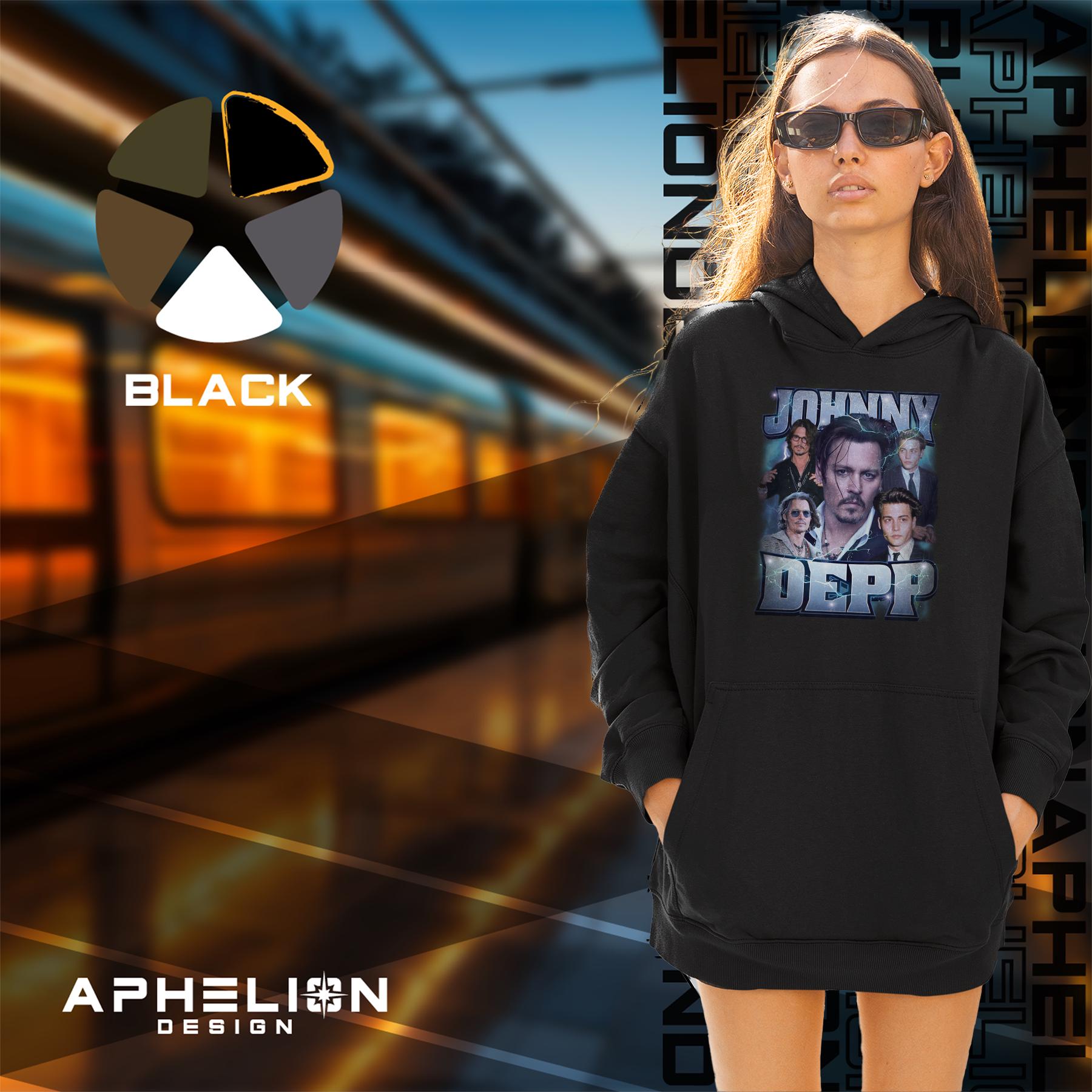 Limited Edition Johnny Depp Hoodie, Exclusive Fan Merch for Women and ...