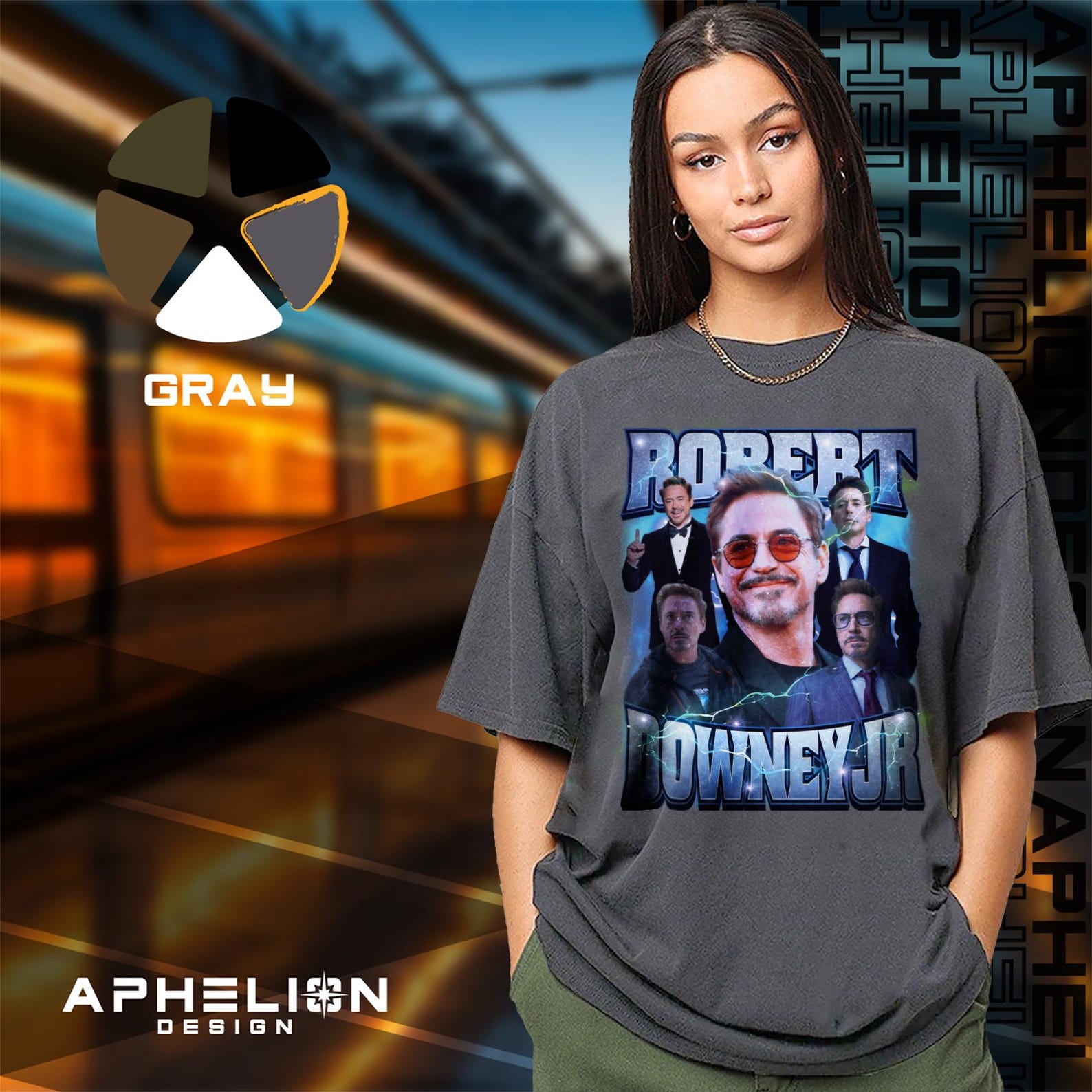 Limited Edition Robert Downey Jr. T-shirt, Exclusive Fan Merch for ...