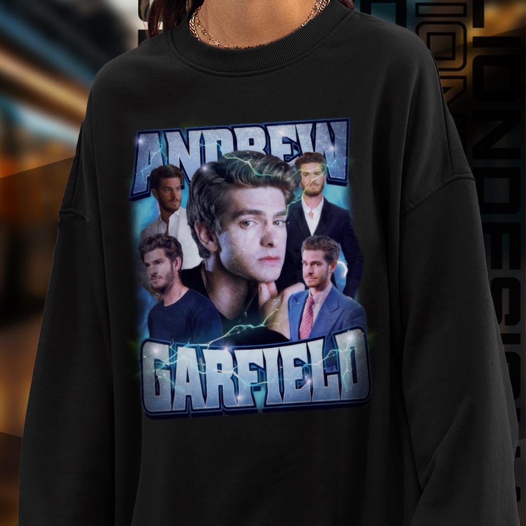 Limited Edition Andrew Garfield Sweatshirt, Exclusive Fan Merch for ...