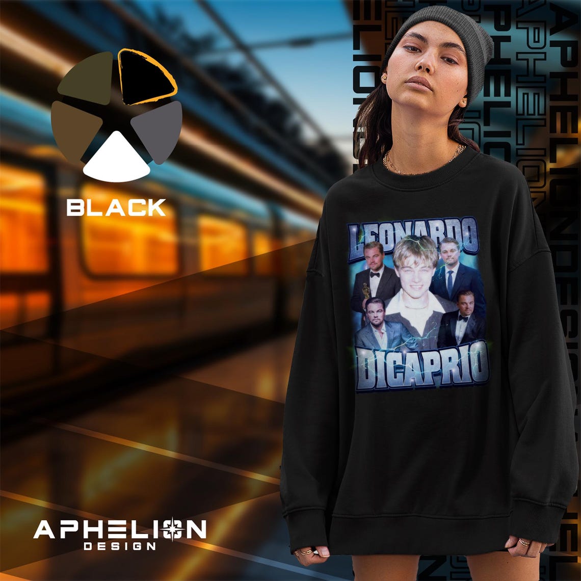 Limited Edition Leonardo Dicaprio Sweatshirt, Exclusive Fan Merch for ...