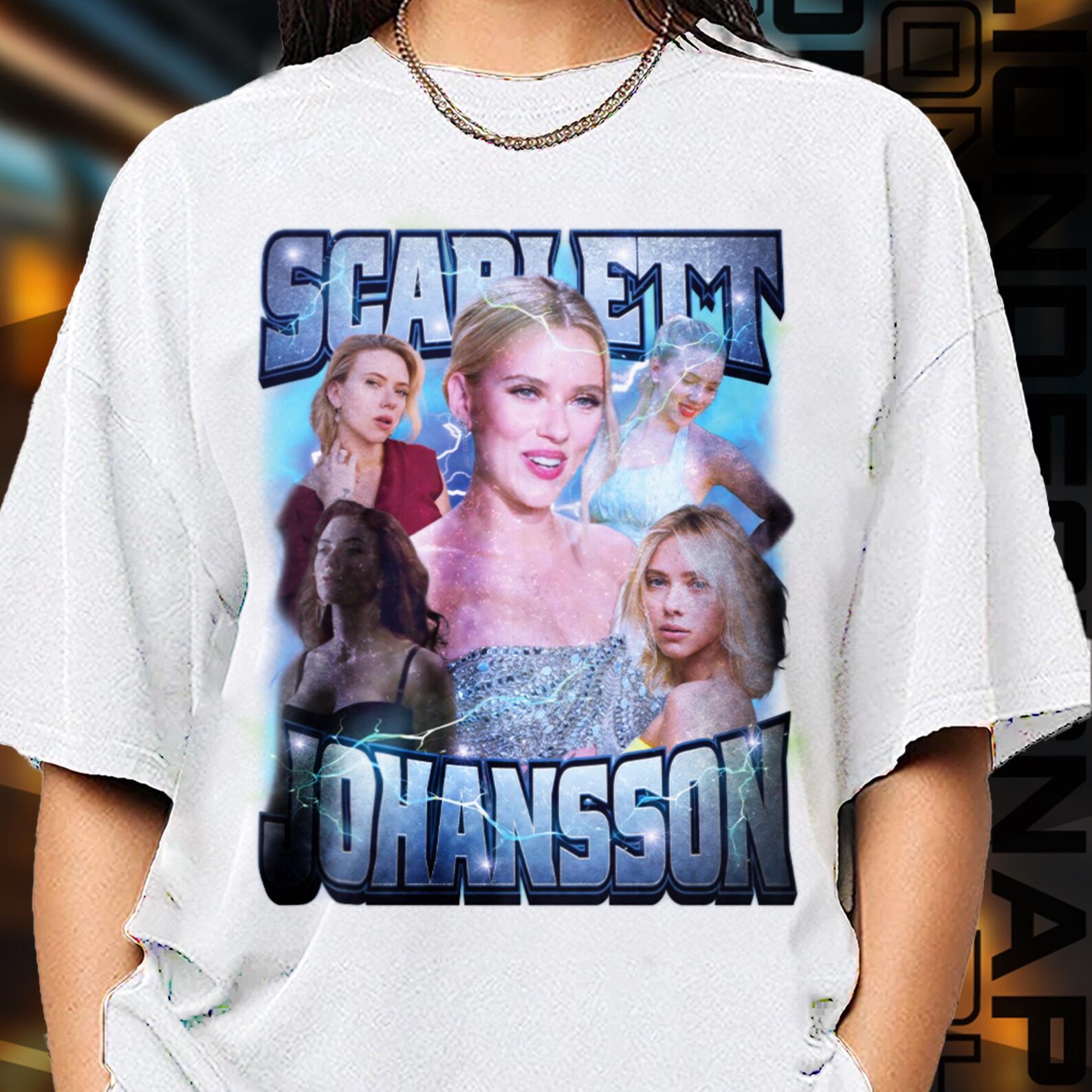 Limited Edition Scarlett Johansson T-shirt, Exclusive Fan Merch for ...