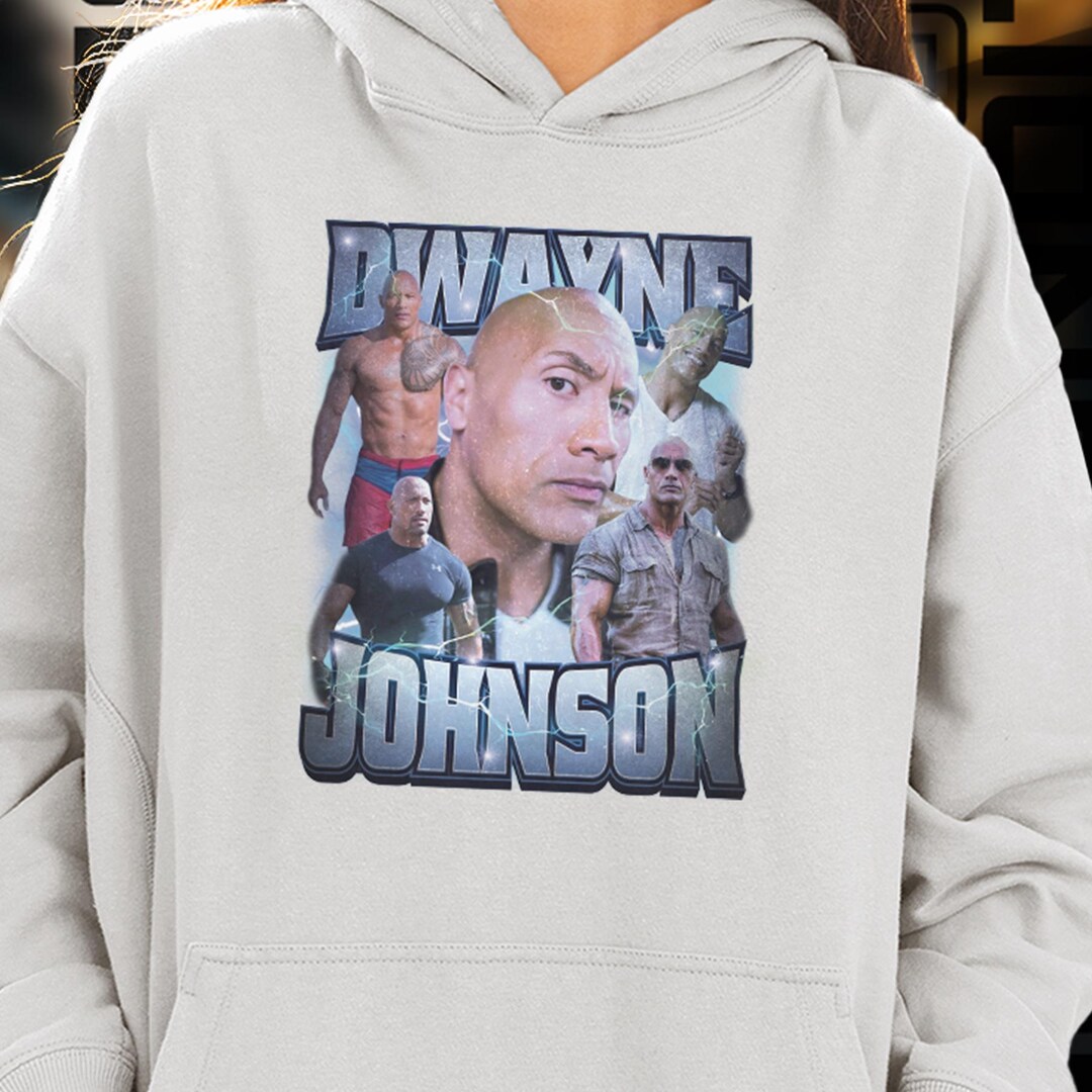 Limited Edition Dwayne Johnson Hoodie, Exclusive Fan Merch for Women ...