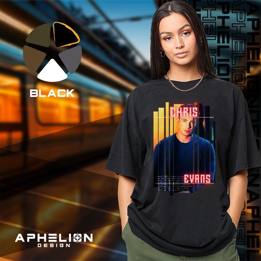 Limited Edition Chris Evans T-shirt, Sweatshirt and Hoodie, Exclusive ...