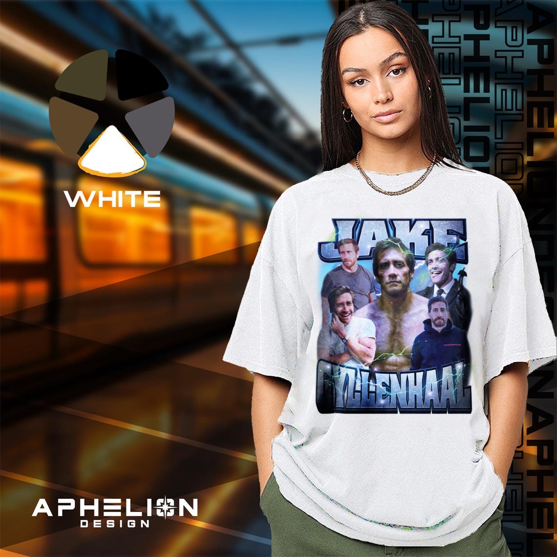 Limited Edition Jake Gyllenhaal T-shirt, Exclusive Fan Merch for Women ...