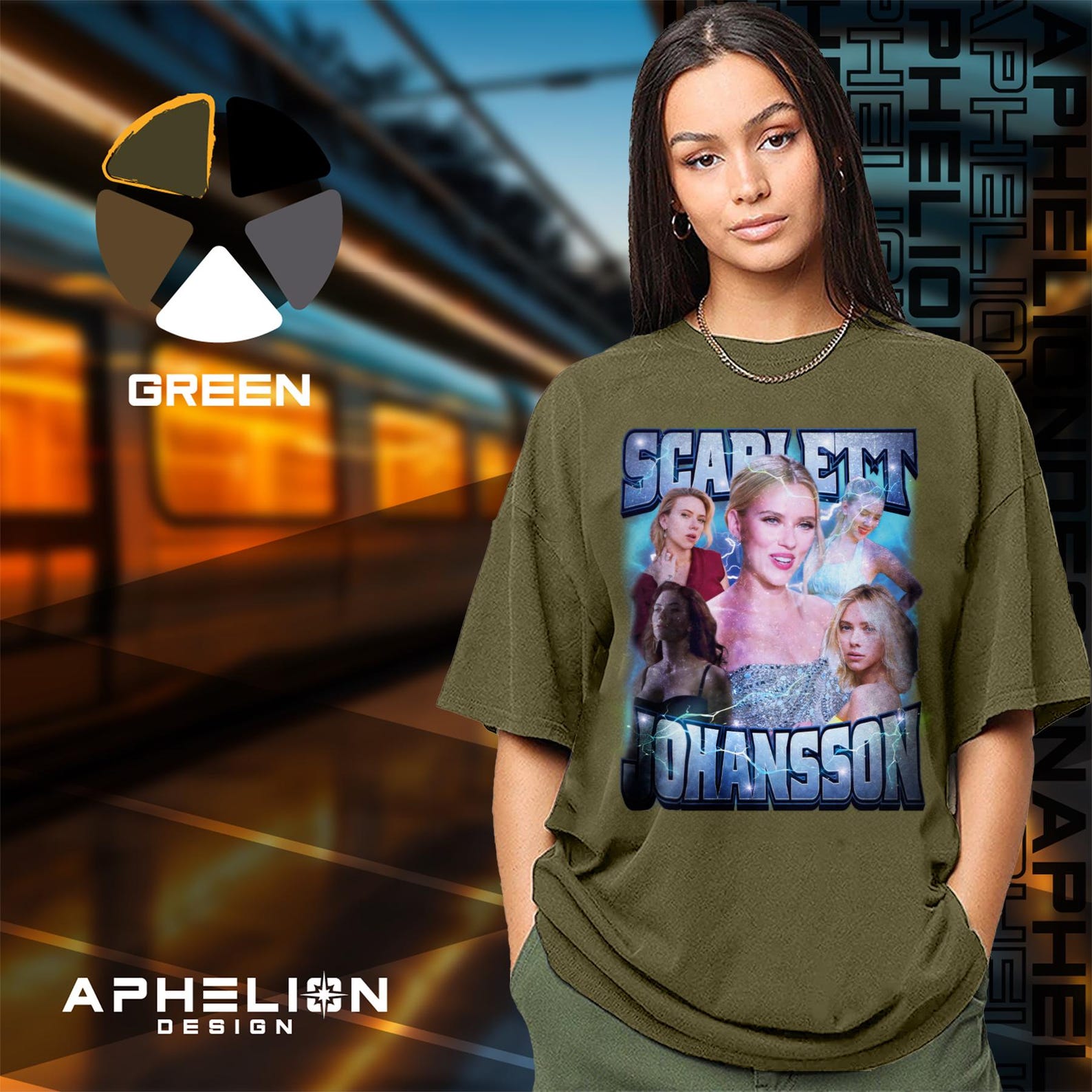 Limited Edition Scarlett Johansson T-shirt, Exclusive Fan Merch for ...