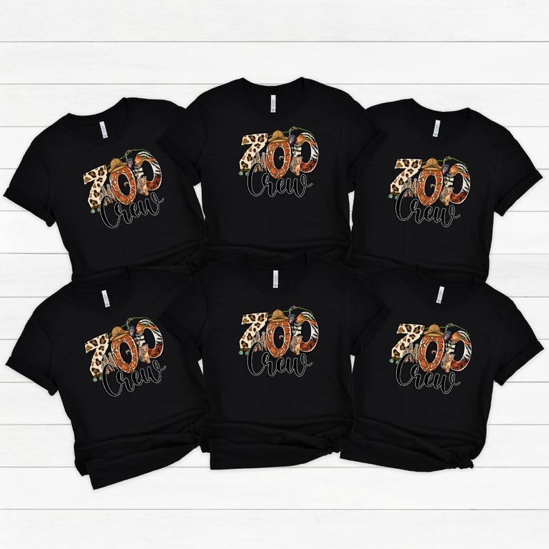 Zoo Crew Shirt, Matching Zoo Shirt, Matching Travel, Family Zoo Trip ...