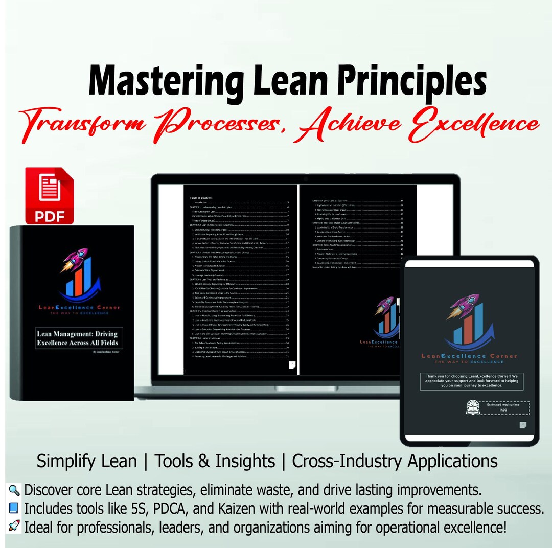 Mastering Lean Principles: Your Complete Guide to Driving Excellence ...