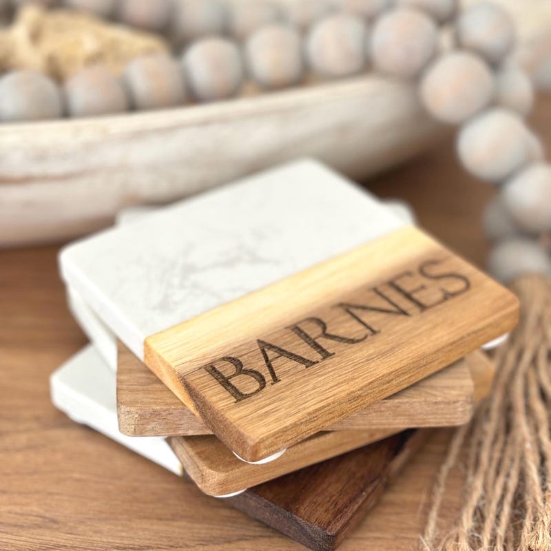 Wedding Coasters - Etsy