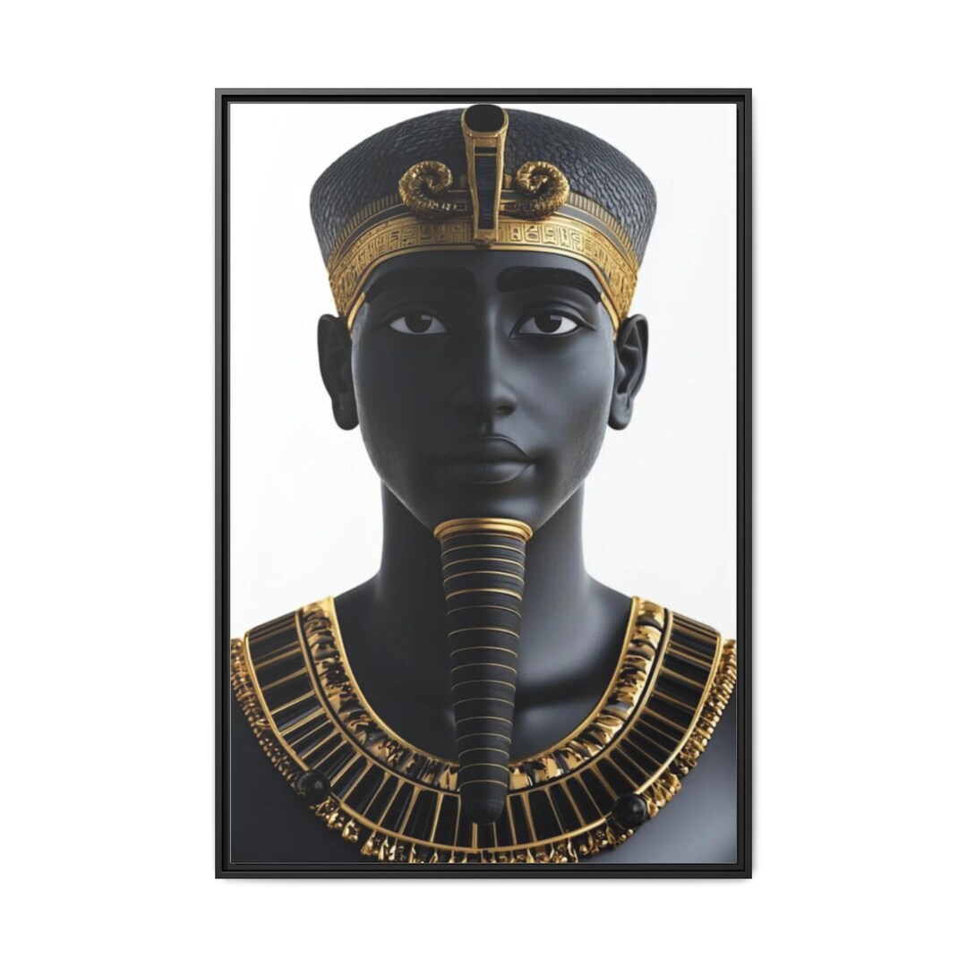 Ausar With a Modern Twist Art Framed Vertical Poster, Afrocentric Home ...