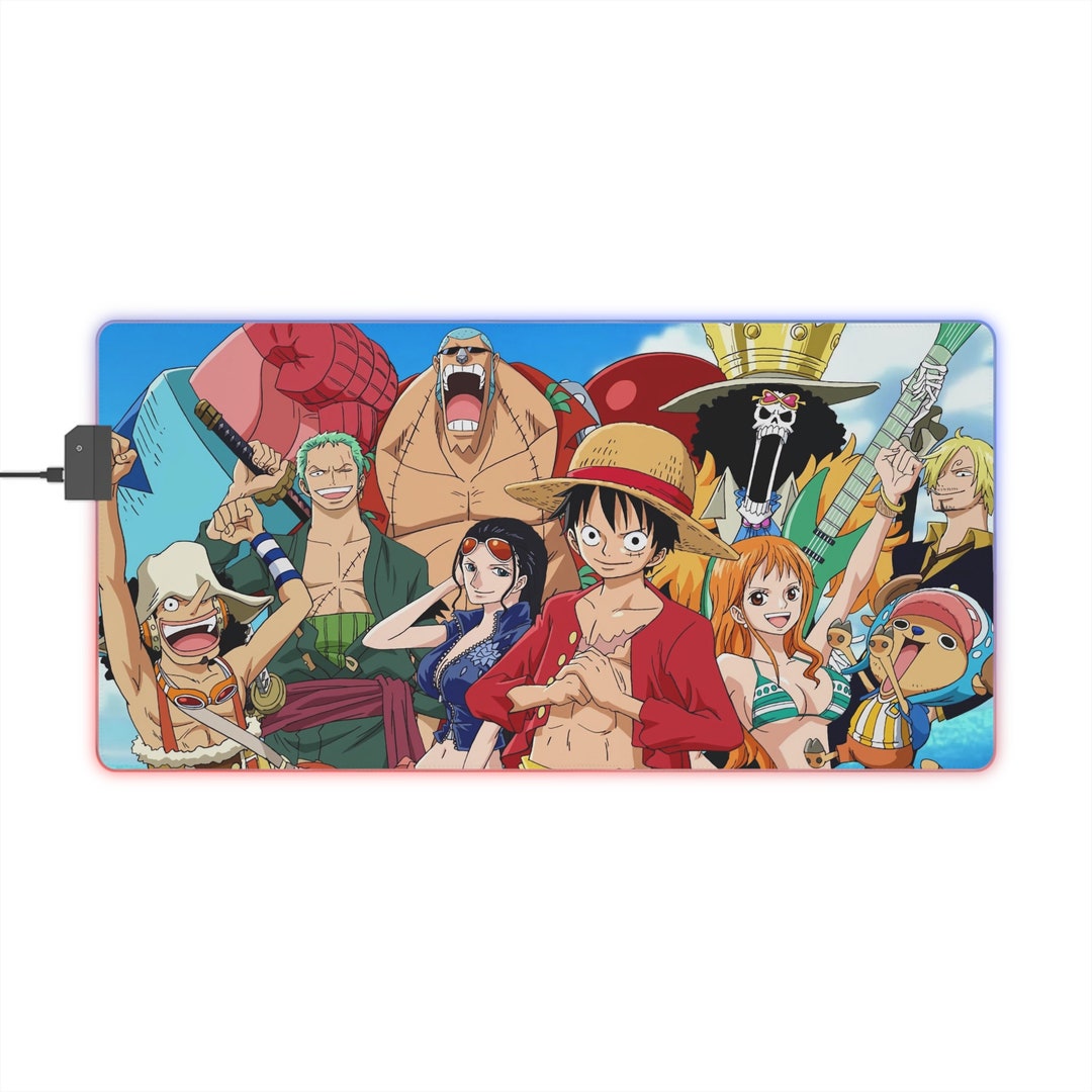 One Piece LED Gaming Mouse Pad - Etsy