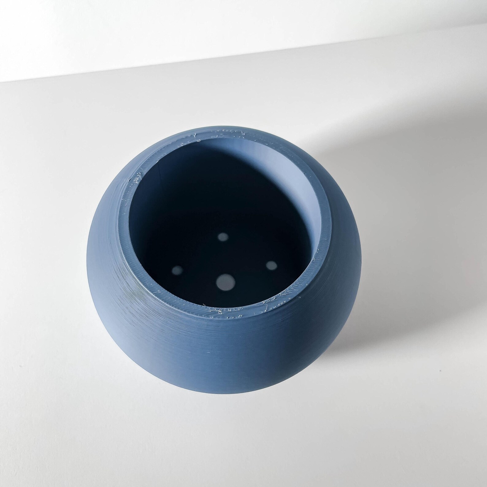 The Rono Simple 3D Printed Planter Pot With Stand & Drainage Tray ...