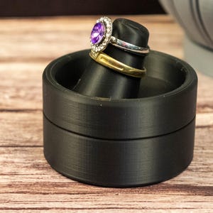 Minimalist 3D Printed Ring Holder – Elegant Jewelry Display Stand for ...
