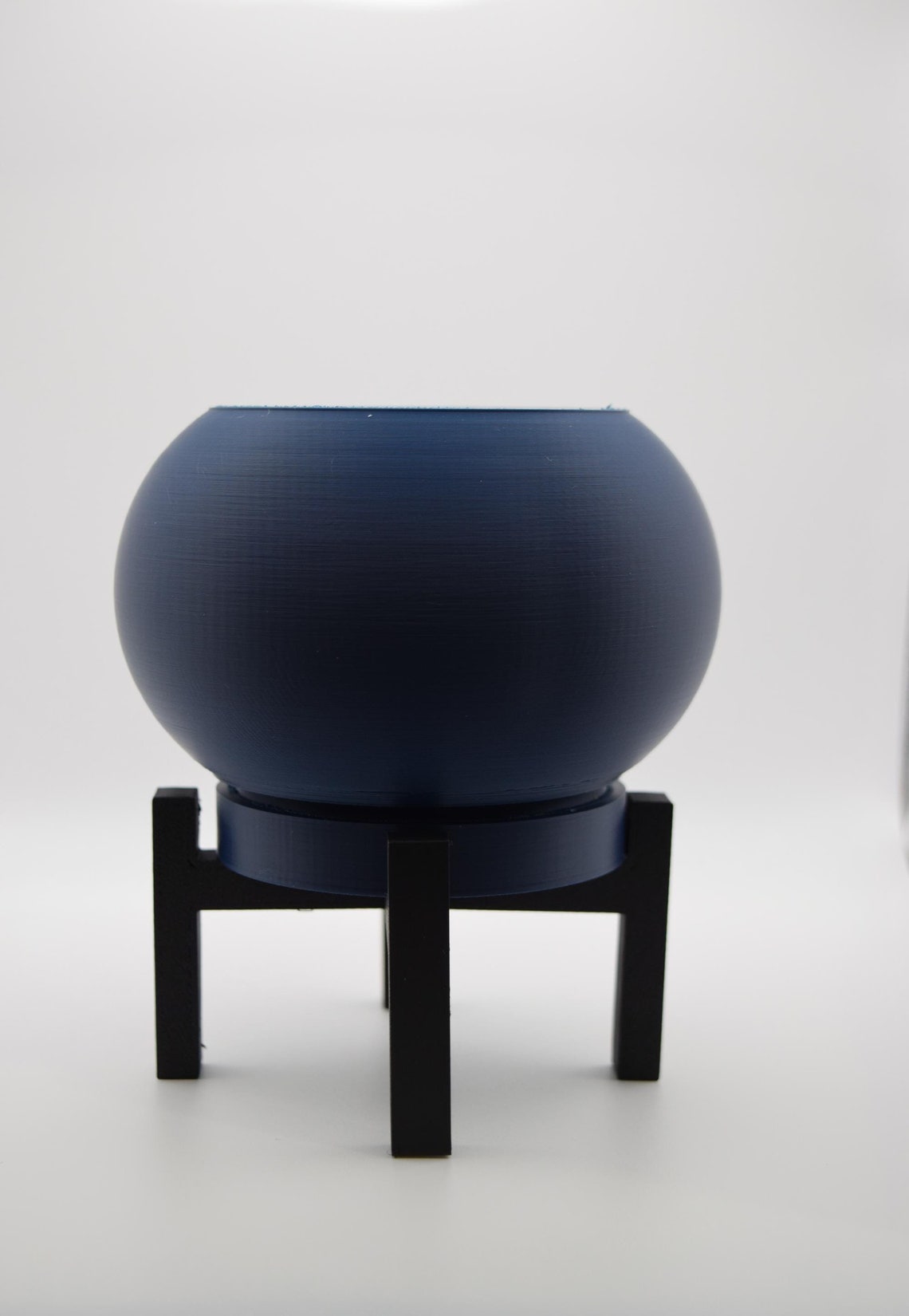 The Rono Simple 3D Printed Planter Pot With Stand & Drainage Tray ...