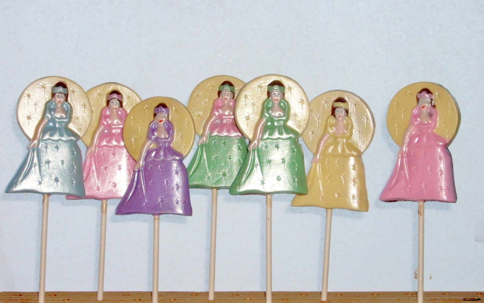 10 Chocolate Princess Lollipops | Etsy