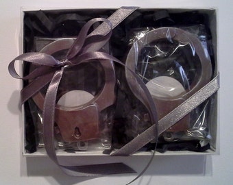 Chocolate Police Handcuffs Badge Night Stick and Walkie Talkie | Etsy