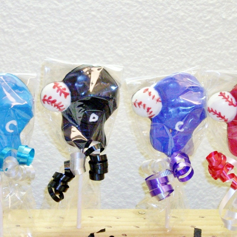 Baseball Lollipop - Etsy