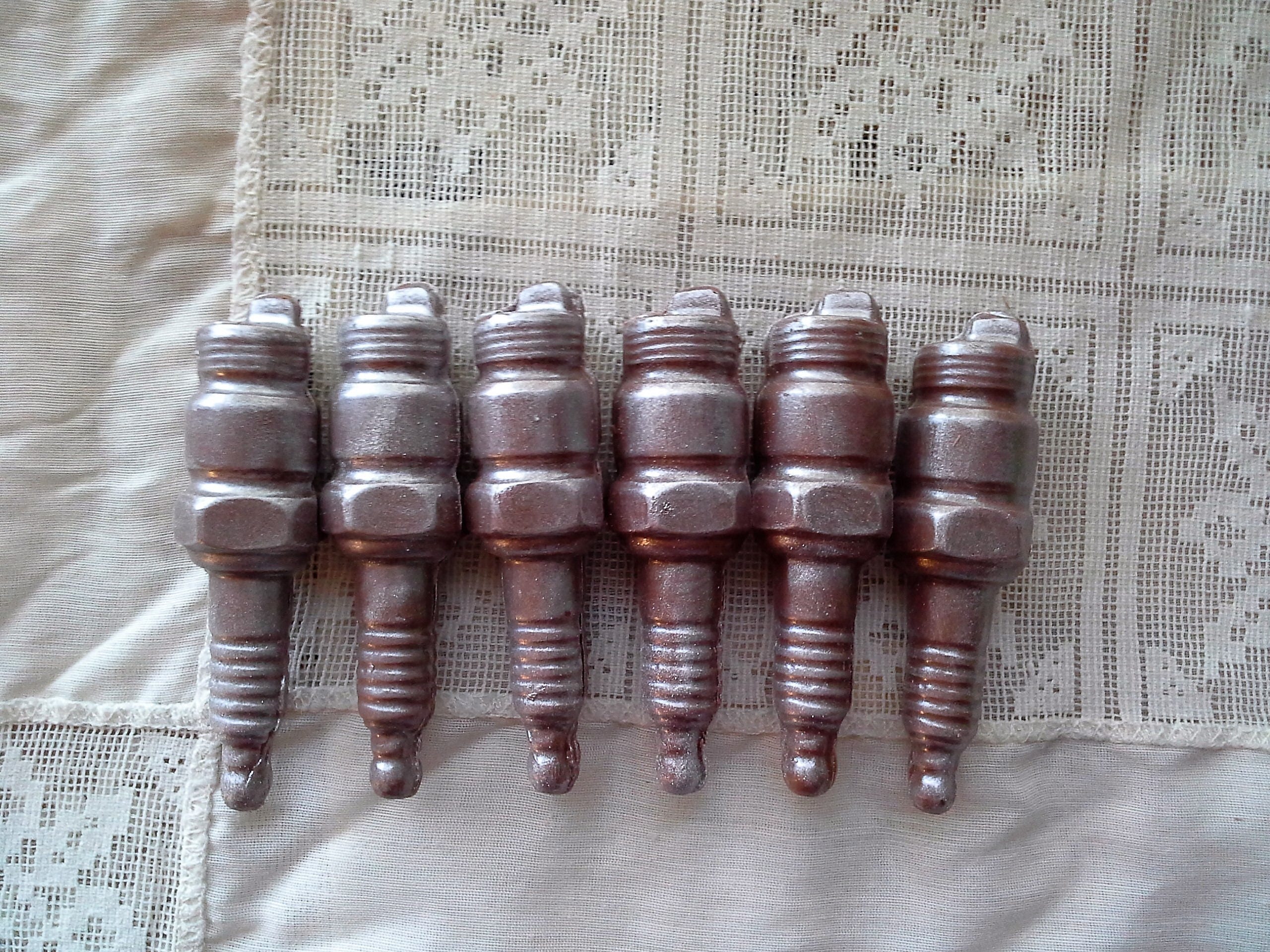 3D Chocolate Spark Plug Favors - Etsy