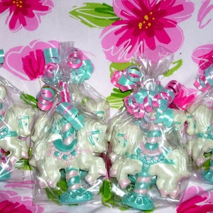 4 3D Carousel Horse Lollipops or Favors - Etsy