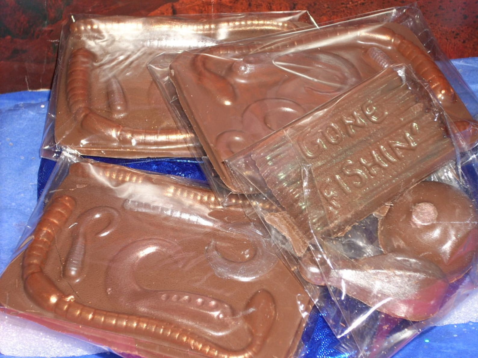 Chocolate Fishing Gift Set - Etsy