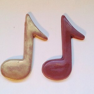Chocolate Music Notes - Etsy