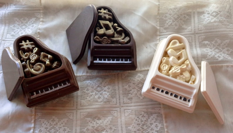 Chocolate Grand Piano - Etsy