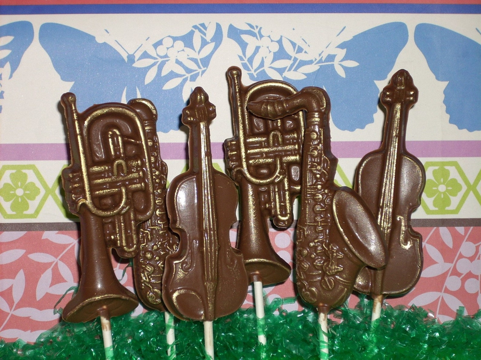 Chocolate Musical Instument Lollipops Recitals, Music Teacher - Etsy