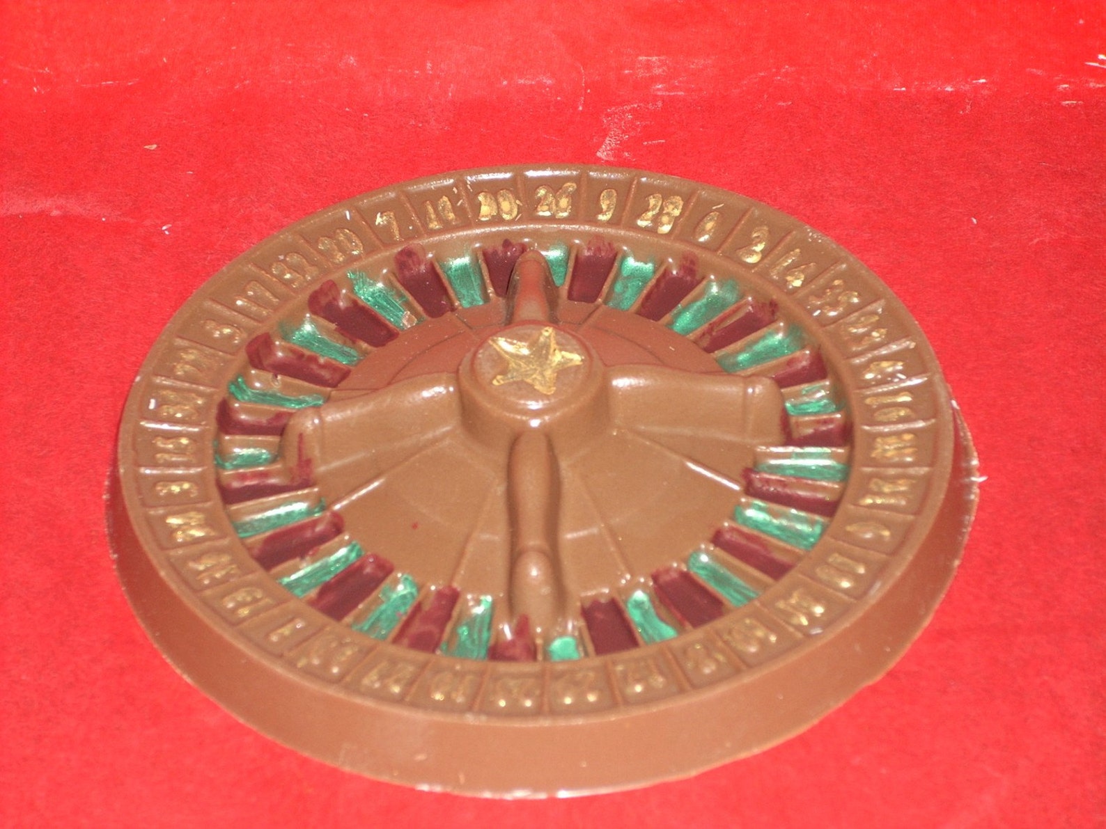 Chocolate Roulette Wheel Dice and Poker Chips - Etsy