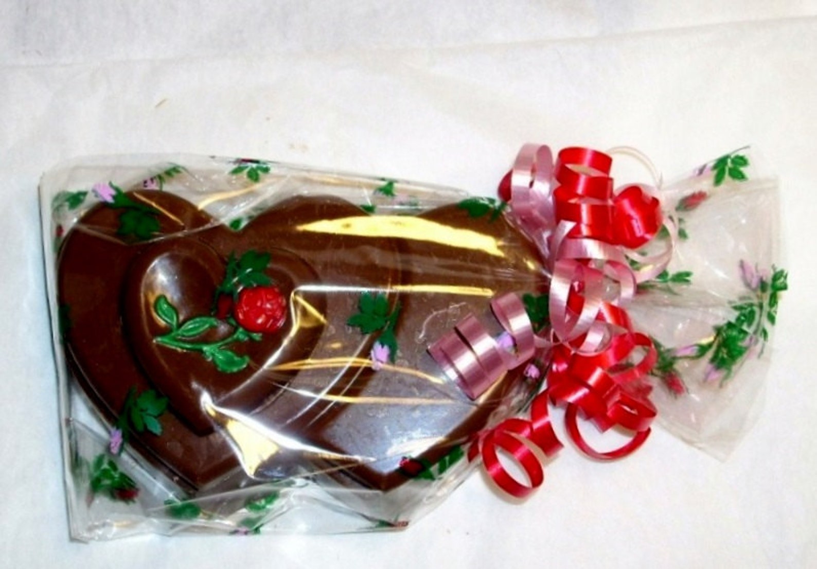 Double Heart Chocolate Box - Etsy