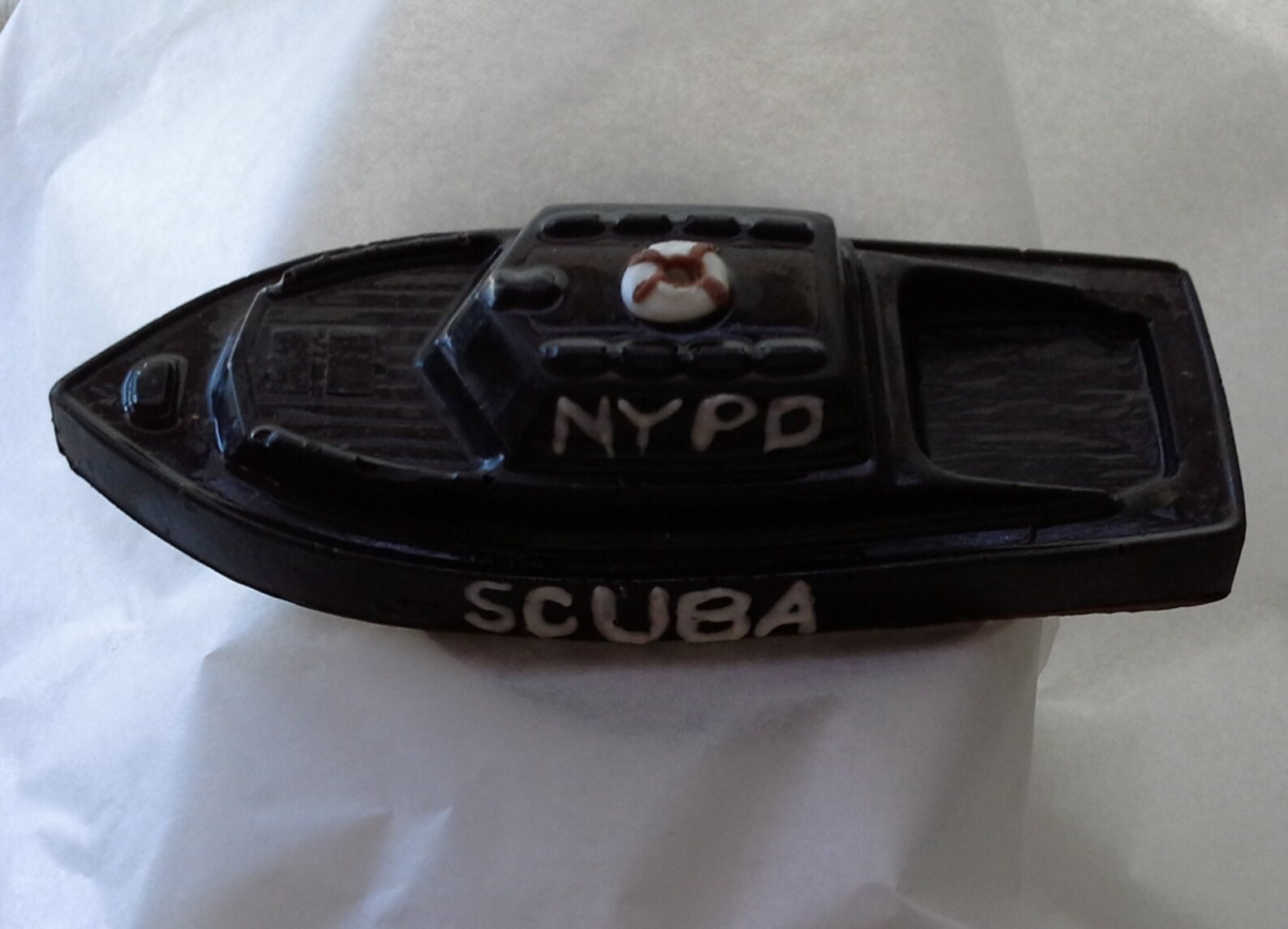 Chocolate Police Handcuffs Badge Night Stick and Walkie Talkie 5 Piece ...