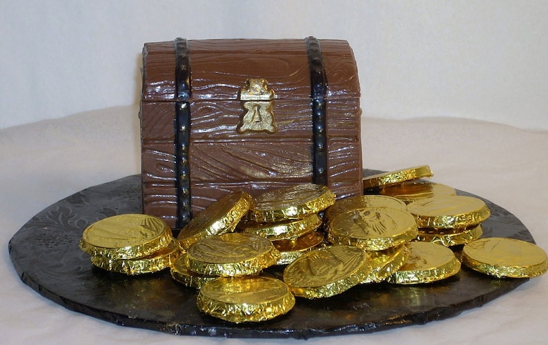 5 Chocolate Pirate's Treasure Chests - Etsy
