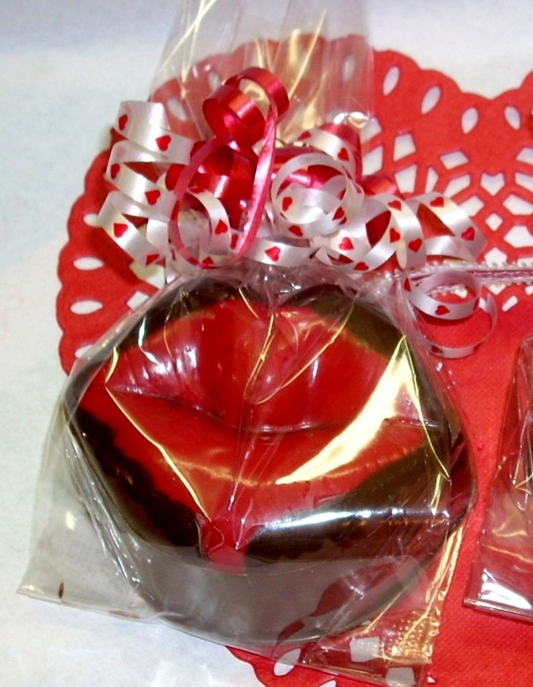 Red Hot Lips Chocolate Box - Etsy