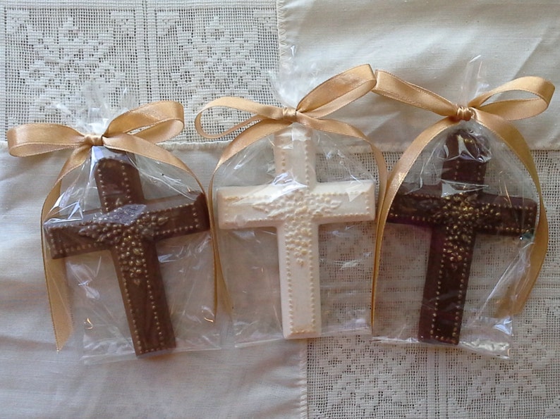 Chocolate Cross Favors Confirmation Baptism Communion - Etsy